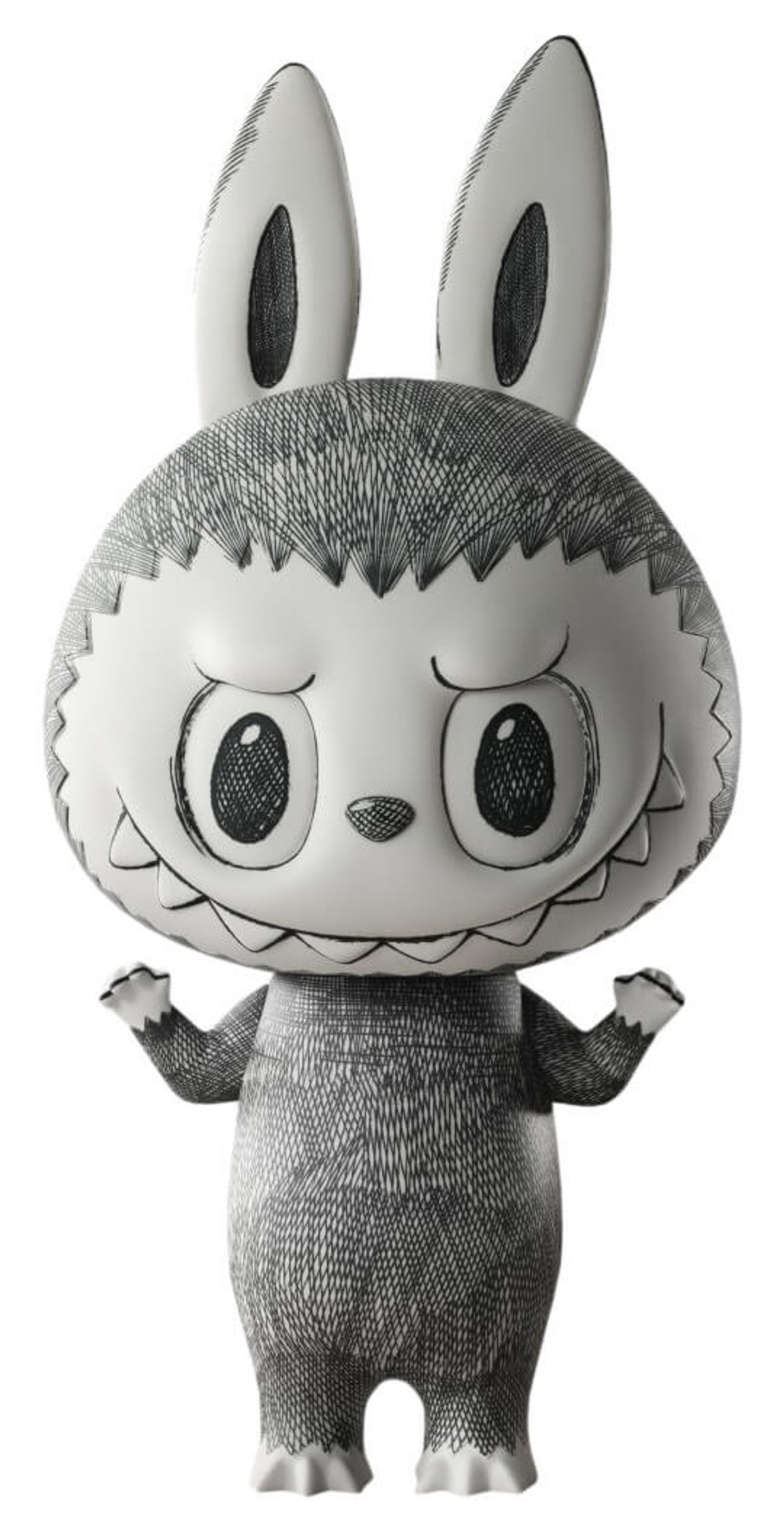 1000% Sketch Labubu created by Kasing Lung