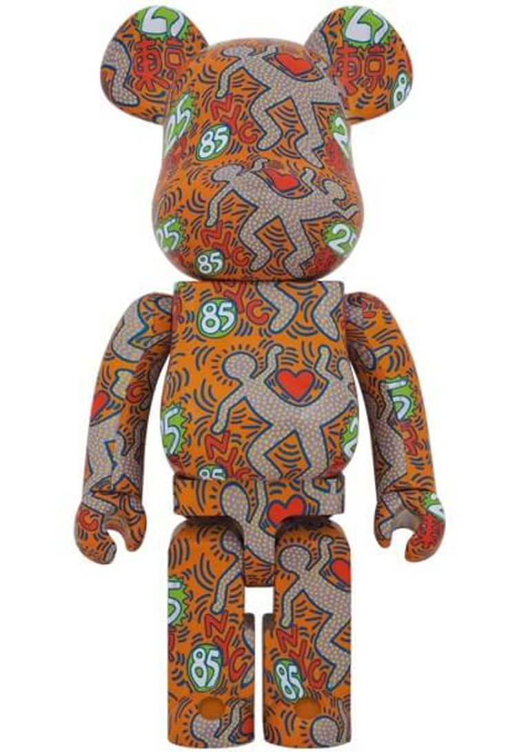 100% + 400% Special Keith Haring Bearbrick (Set) created by Keith Haring