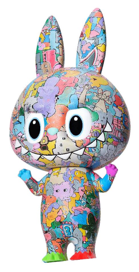 400% Mega Labubu 10th Anniversary created by Kasing Lung