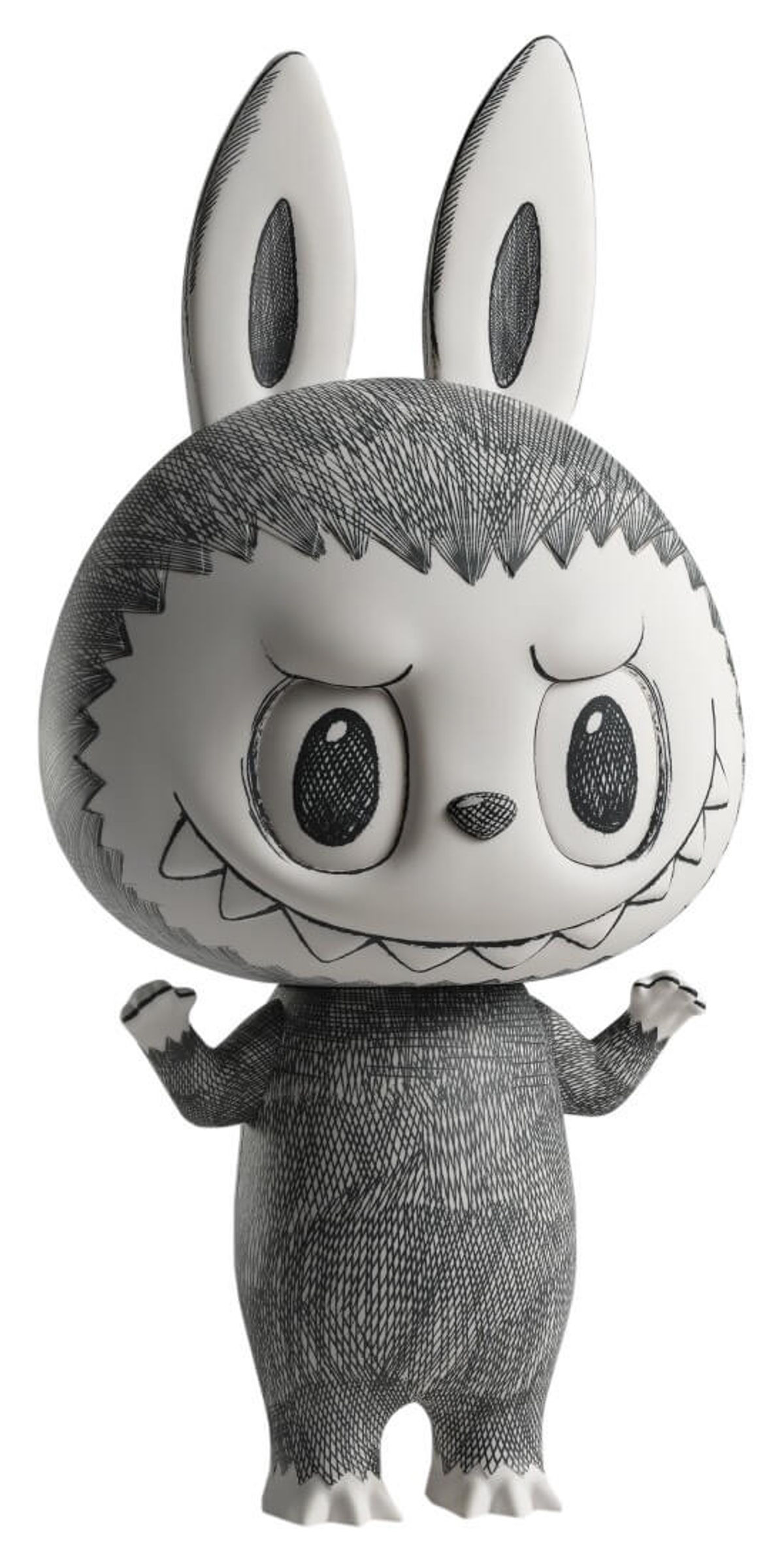 400% Sketch Mega Labubu created by Kasing Lung