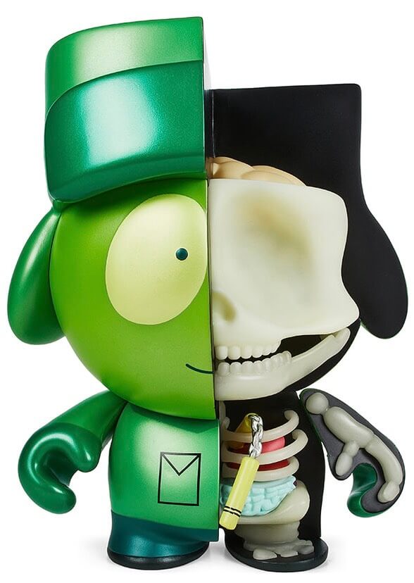 8" GID Pearlescent Anatomy Kyle : South Park created by Comedy Central