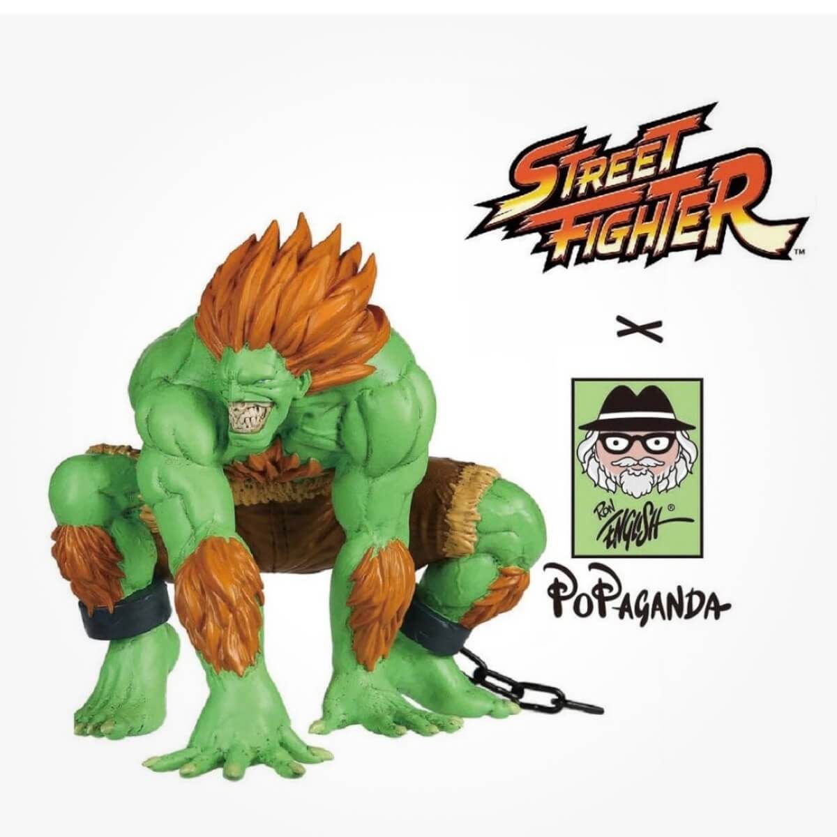 Blanka 15" Figure created by Ron English, Capcom
