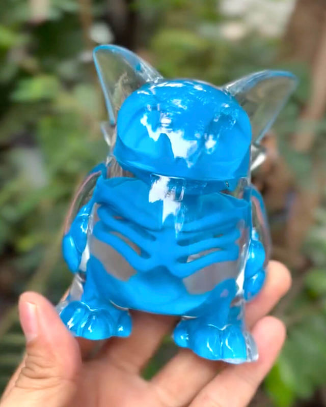 Blue Hollobone Oddy created by IKY