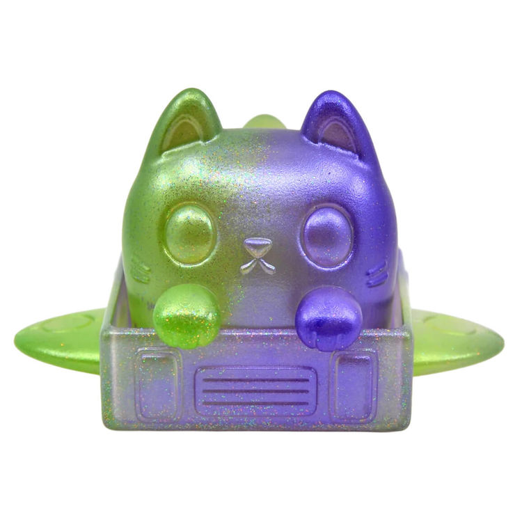 Box Cat Green Blue Sparkle created by Jeremiah Ketner