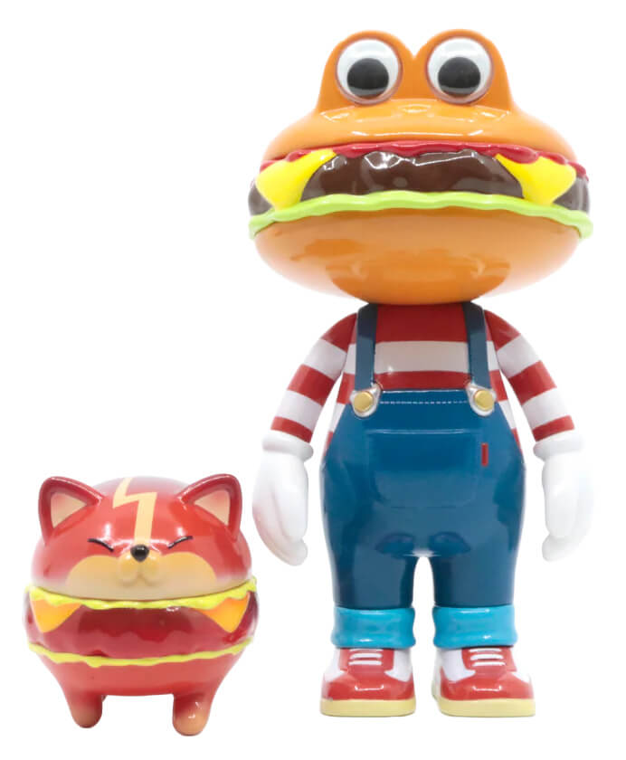 Burger Kun 2.0 & Thunder Fire created by Happi Class
