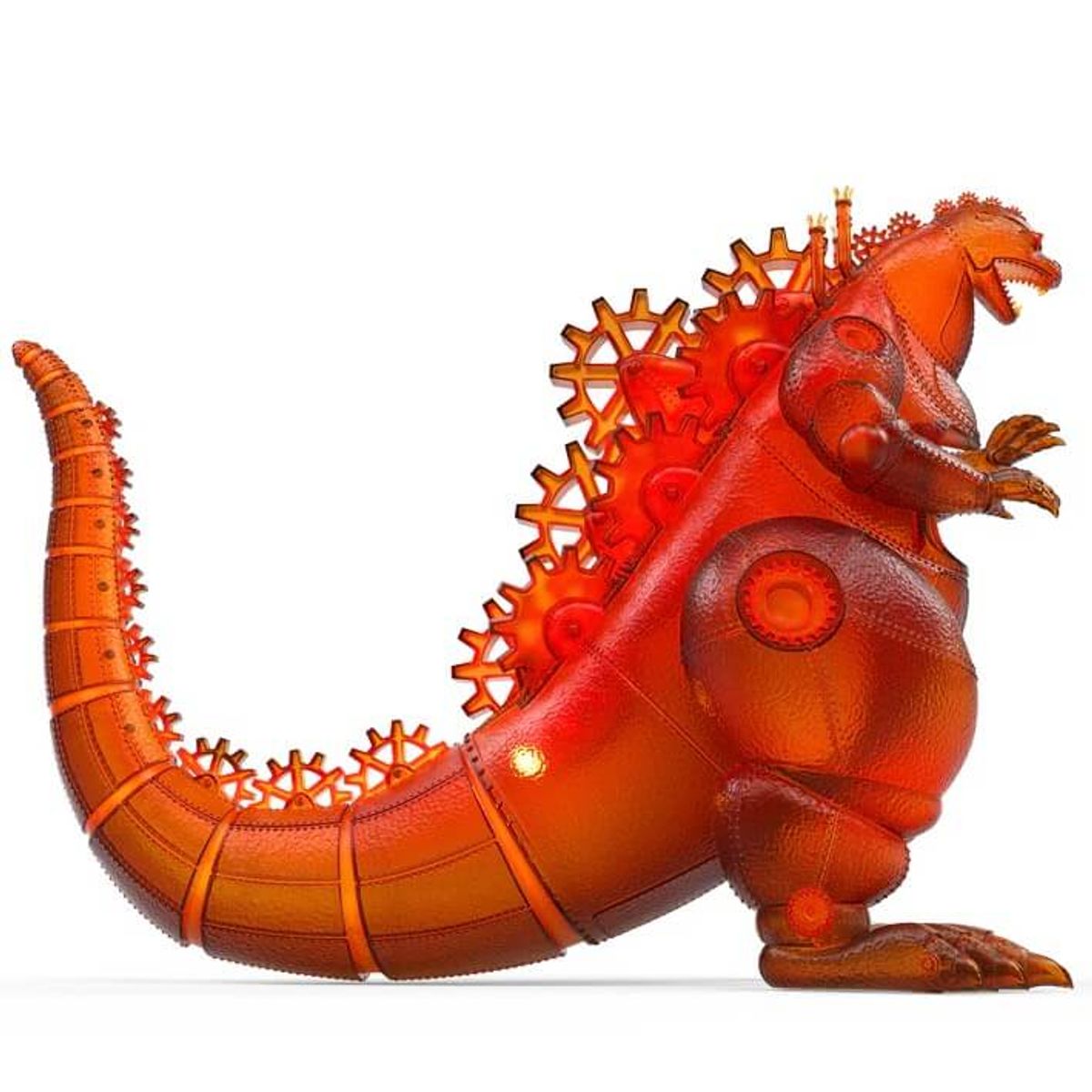 Burning Godzilla x Doktor A created by Doktor A, TOHO