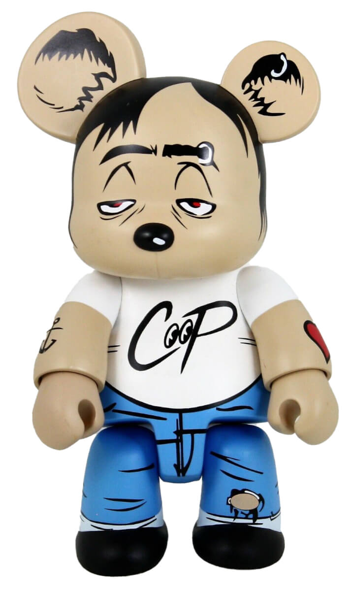 COOP Bear Qee 8" created by COOP (Chris Cooper)