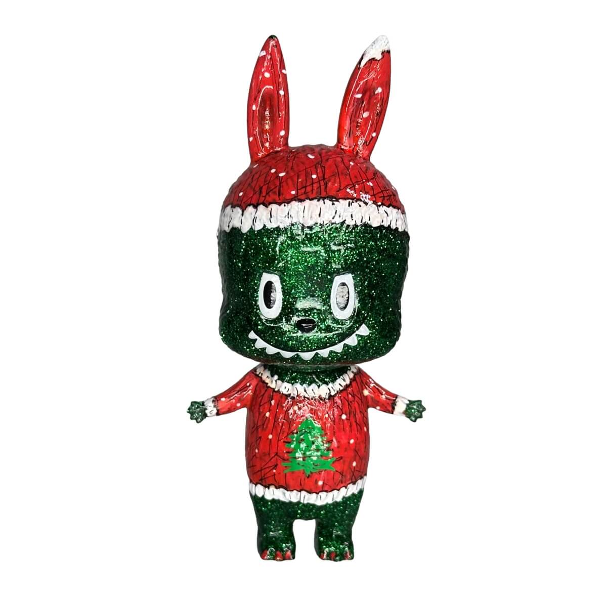 Christmas Labubu created by Teeewizzle (Thad Wilkes)