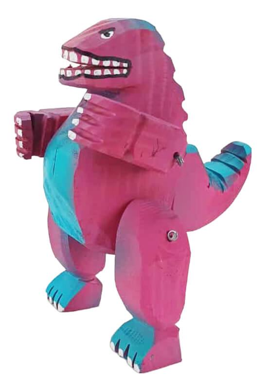 Chubby Godzilla created by Edwin Salas