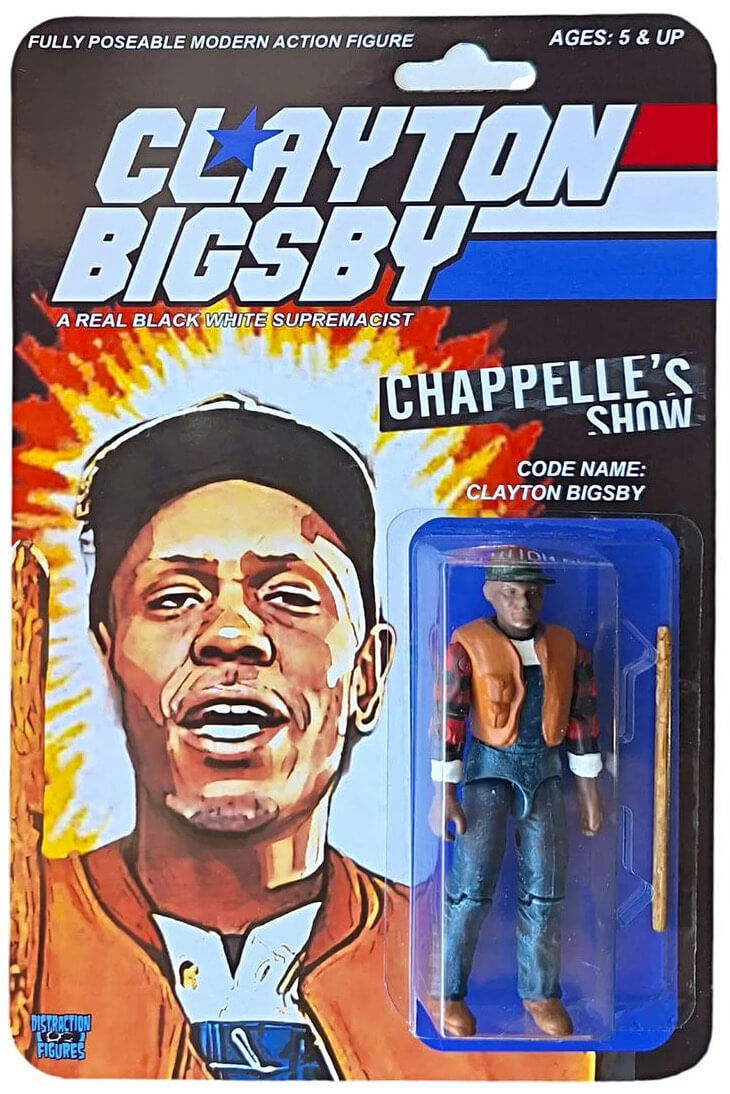 Clayton Bigsby : Chappelle's Show created by Distraction Figures (Luke ...