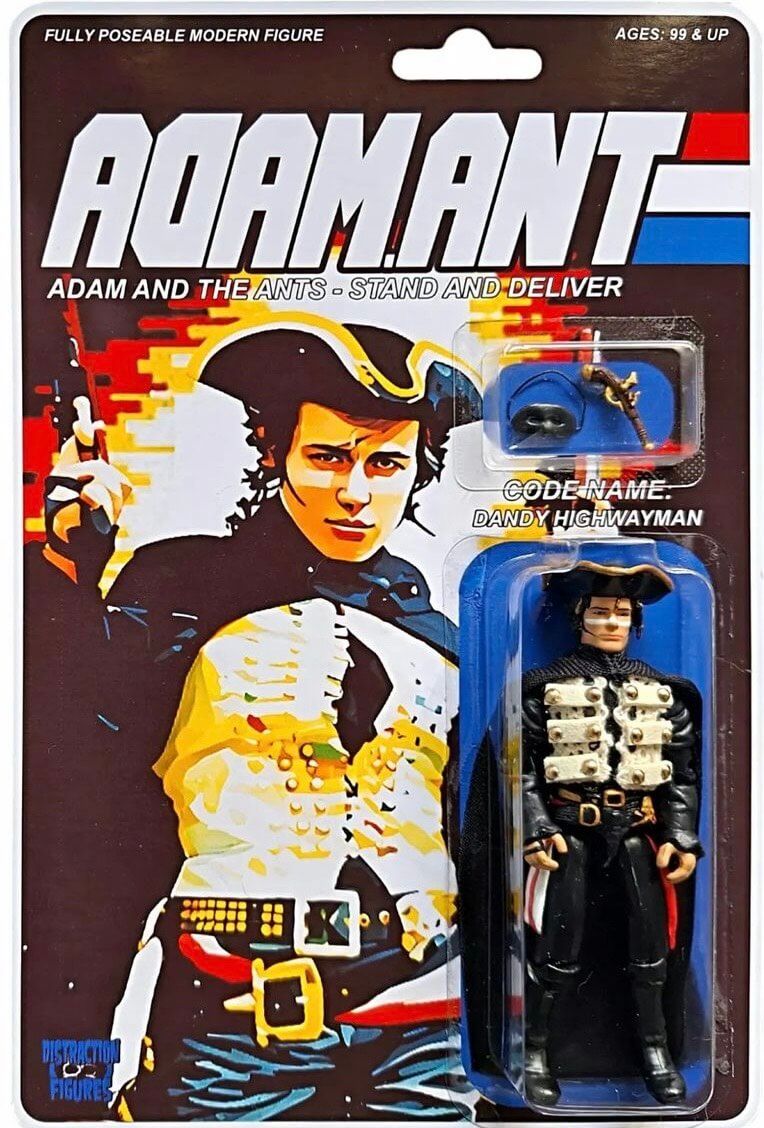 Dandy Highwayman : Adam Ant created by Distraction Figures (Luke Leblanc)