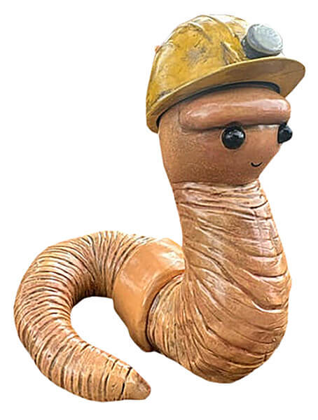 Earthworm Mento created by Mr. Mento