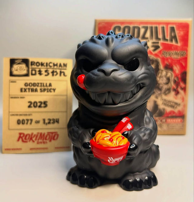 Extra Spicy Godzilla Rokimoto created by David Beré, Mike Becker