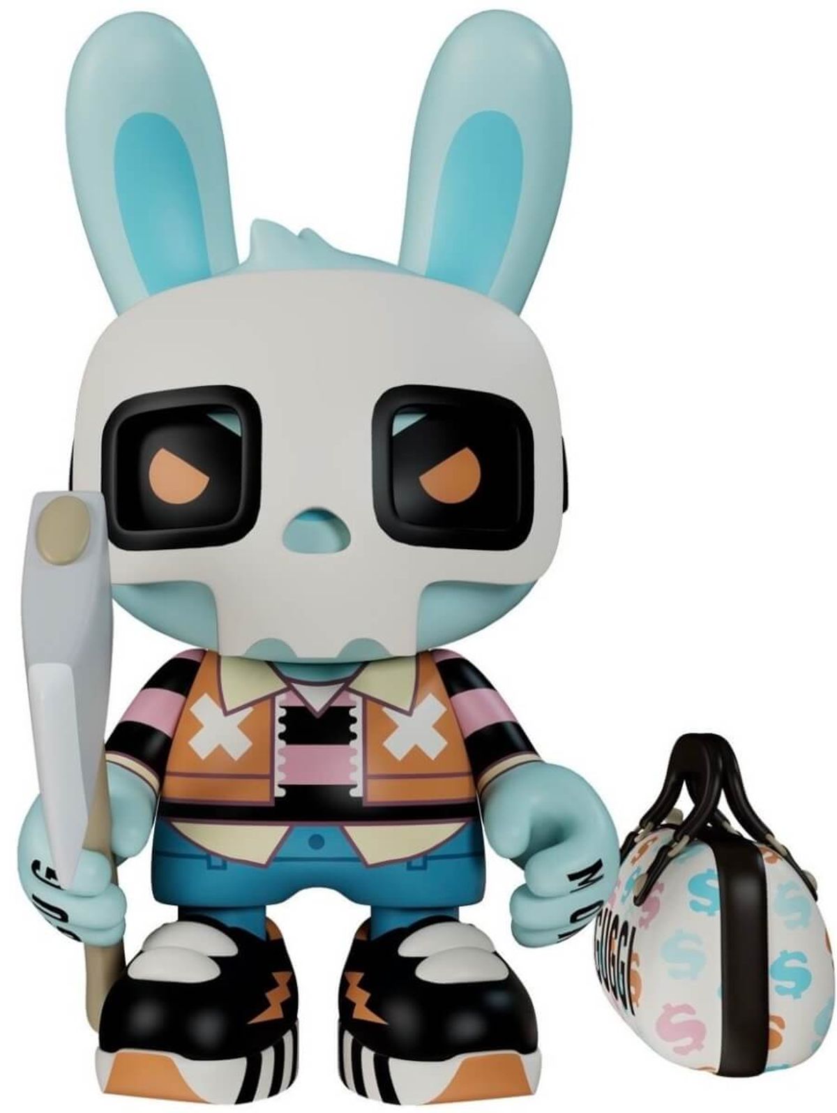 Four Finger Discount Guggimon created by Superplastic
