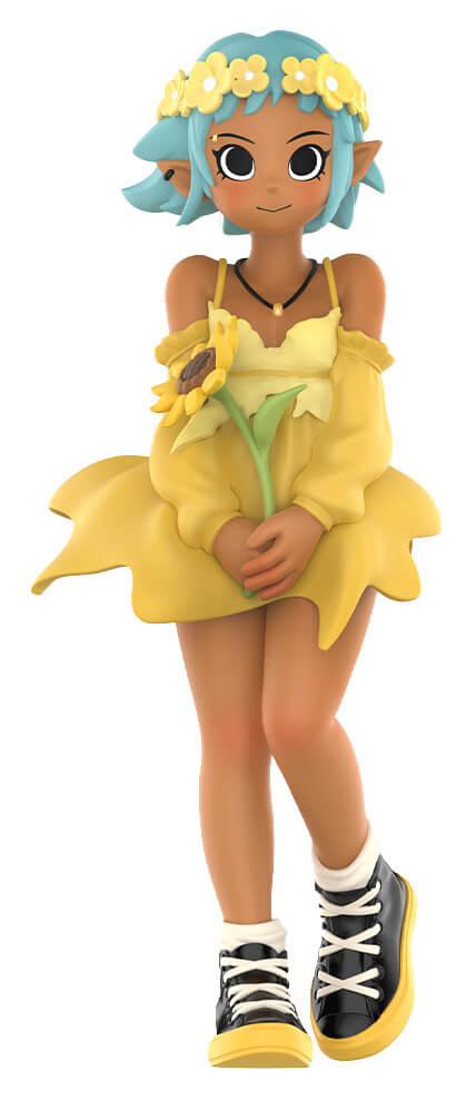 Frankie Sunflower created by Libby Frame