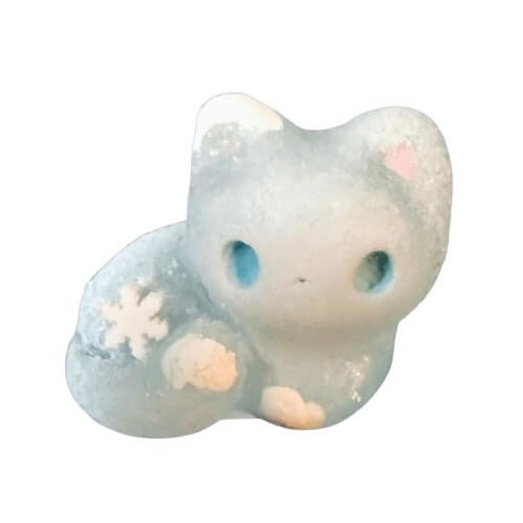 Hot Cocoa Kitty created by Willow Works Studio