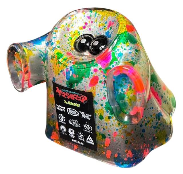 Ghostee Yamashiro Mania Fest Paint Splatter created by Human Robot