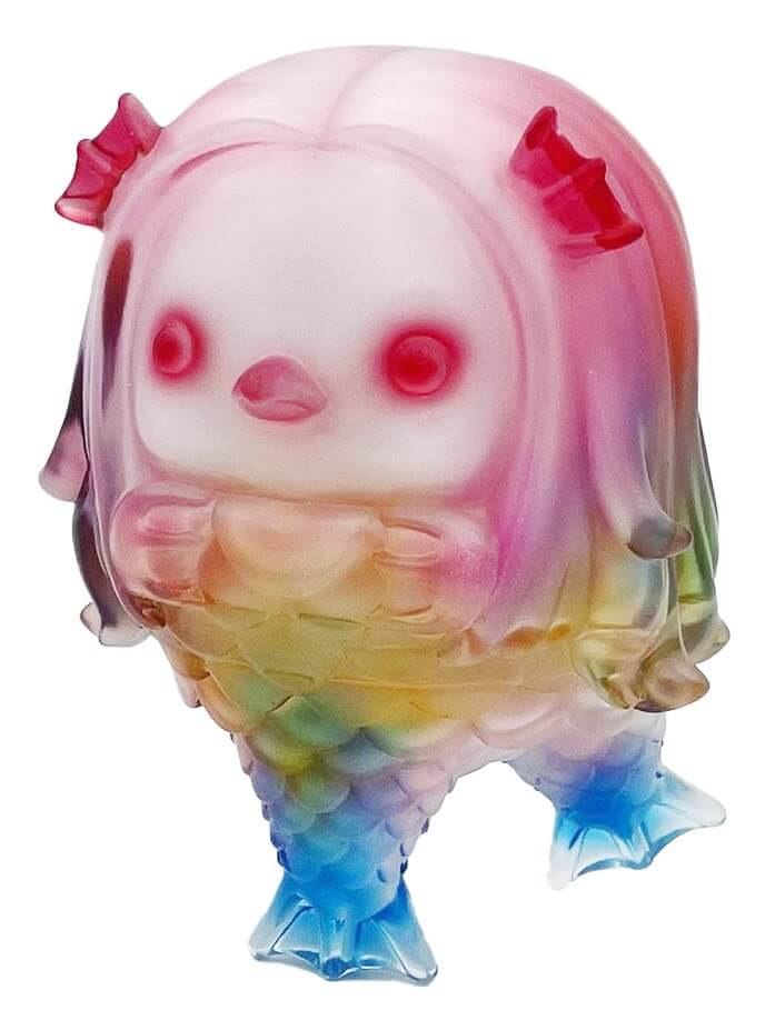 Glass Marble Amabie created by Amabie Yokai