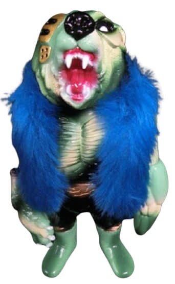 Gokko-do Real head bear Osman lifeguard ( green x black molding ...