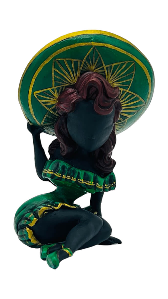Gracue Charra Green created by Priscilla Marquez aka PriscillasArte