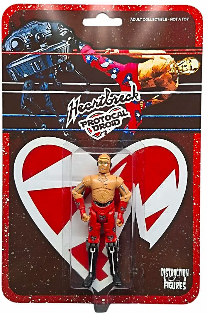 Heartbreak Protocol Droid created by Distraction Figures (Luke Leblanc)
