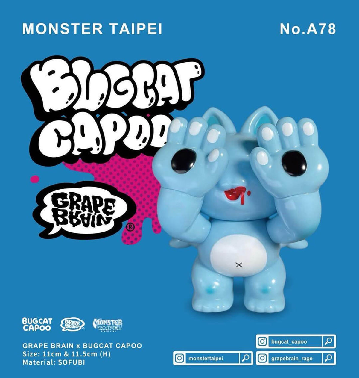 Hell's Cat Capoo created by Grape Brain, Bugcat Capoo