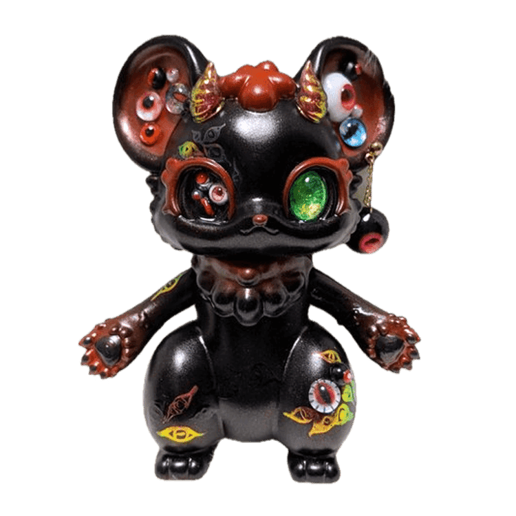 Hundred-Eyed Demon - Blue (ズミ-百目鬼.青) created by Floating Oasis-漂浮綠洲 ...