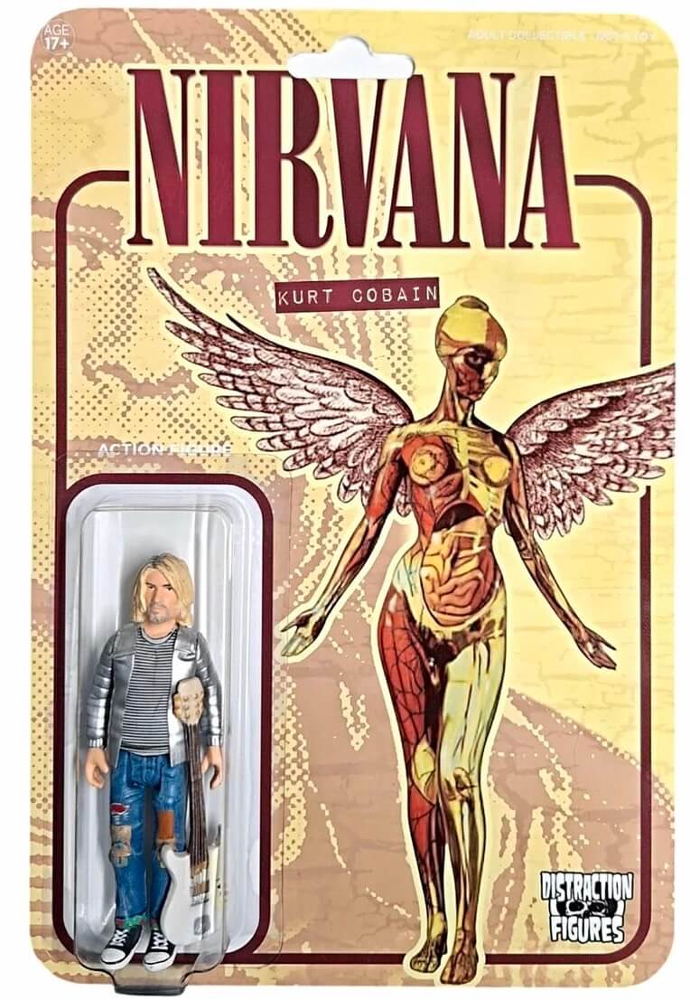 Kurt Cobain : Nirvana created by Distraction Figures (Luke Leblanc)