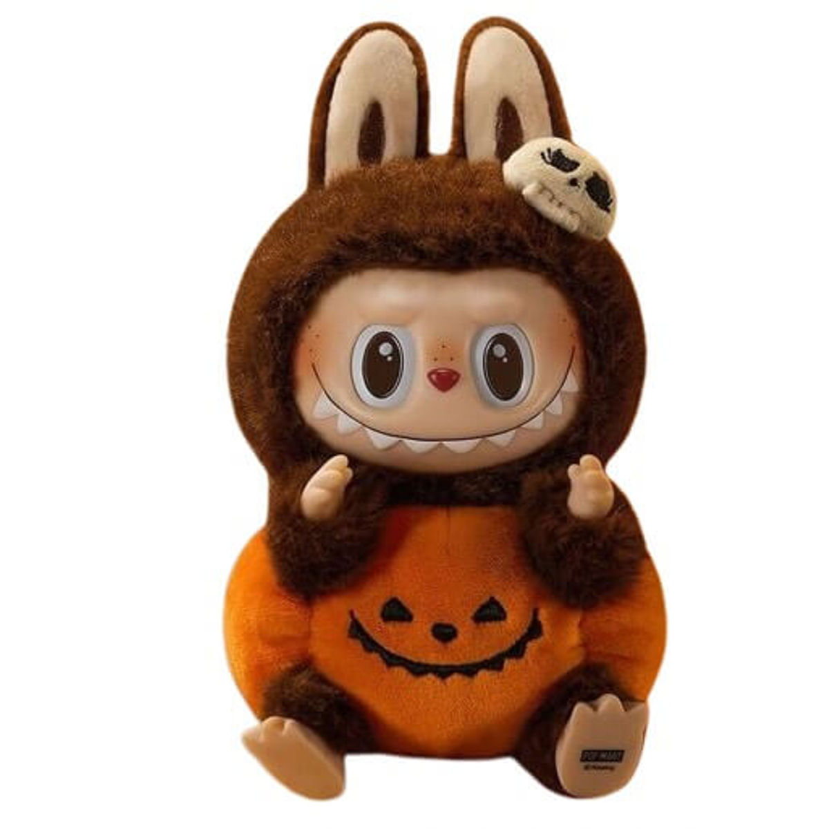 Sitting Pumpkin Labubu created by Kasing Lung