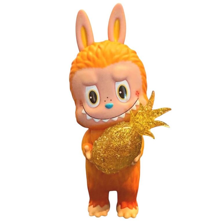 Yellow Labubu Astronaut created by Kasing Lung