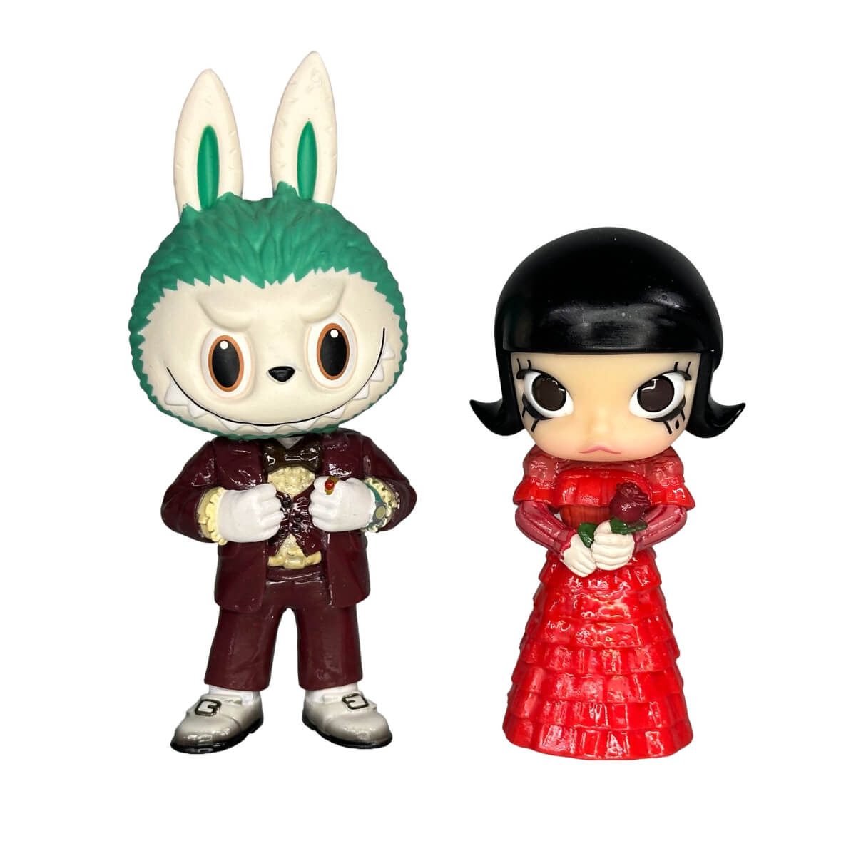 Labubu Beetlejuice & Molly Lydia created by Teeewizzle (Thad Wilkes)