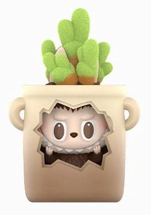 Labubu Flower Pot created by Kasing Lung