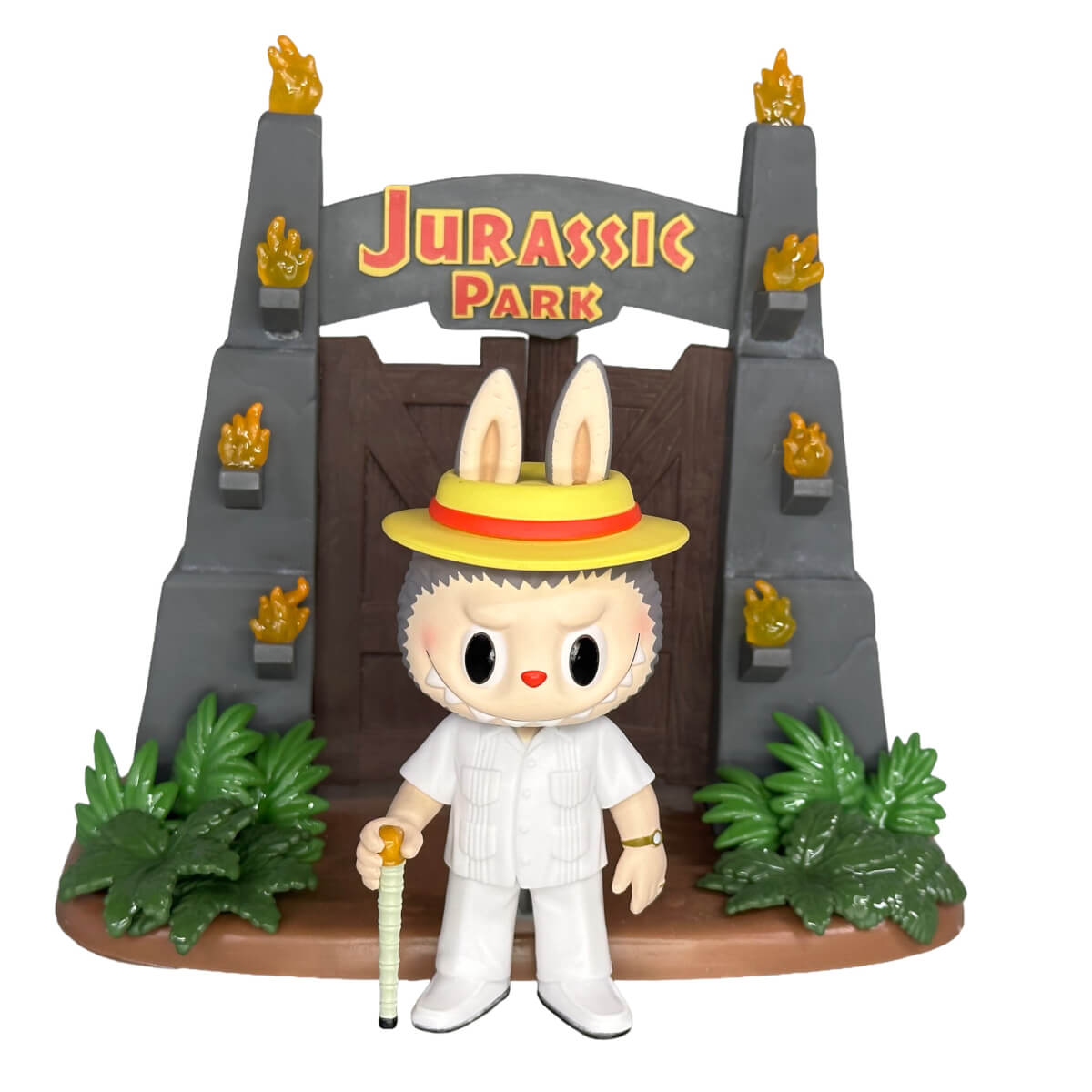 Labubu Jurassic Park set created by Teeewizzle (Thad Wilkes)