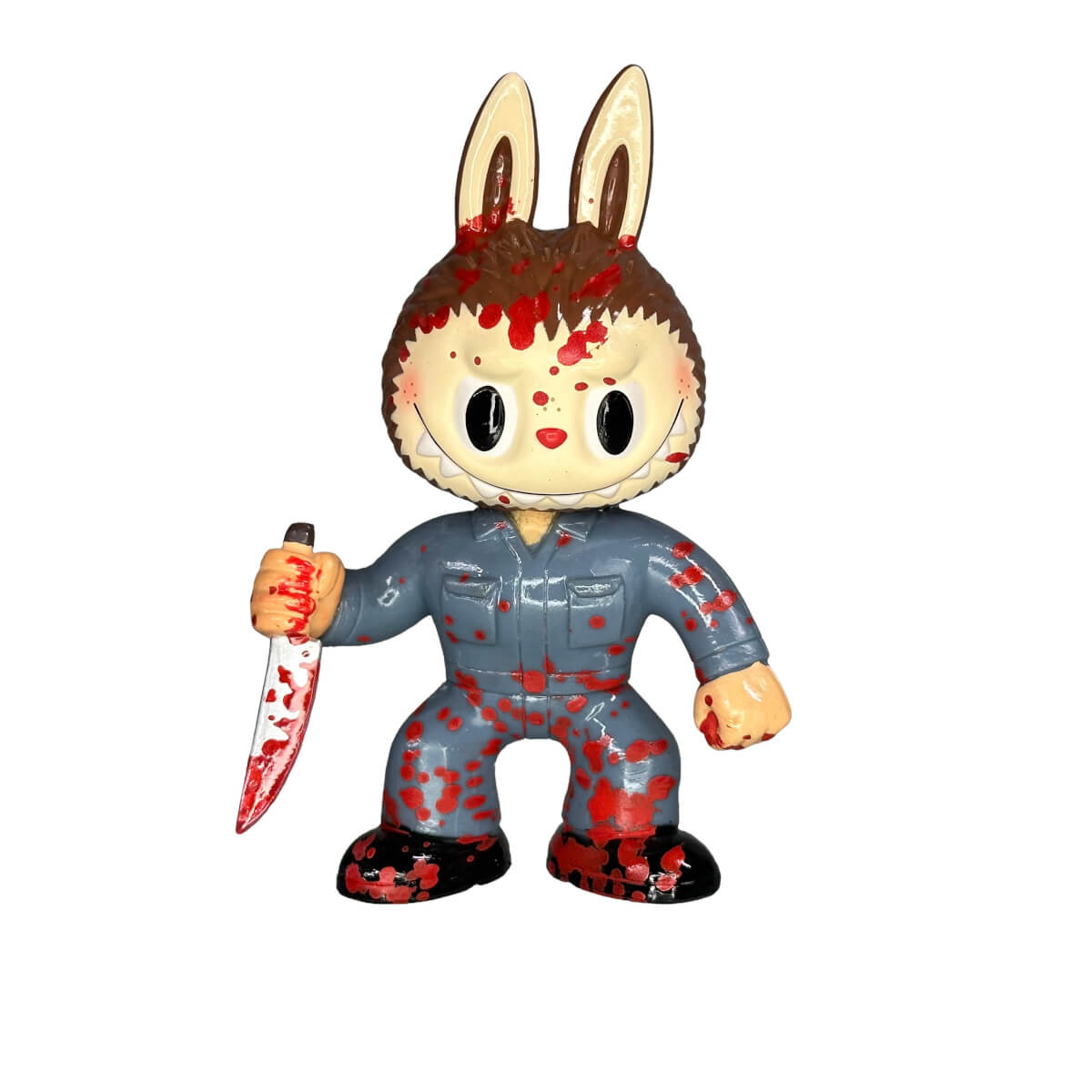 Labubu Michael Myers created by Teeewizzle (Thad Wilkes)