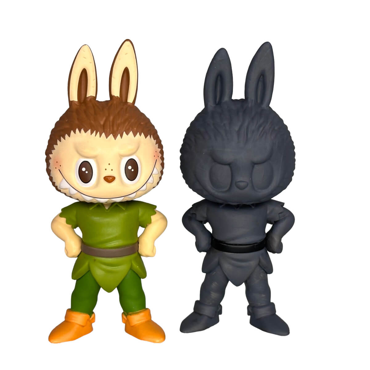 Labubu Peter Pan & Shadow created by Teeewizzle (Thad Wilkes)