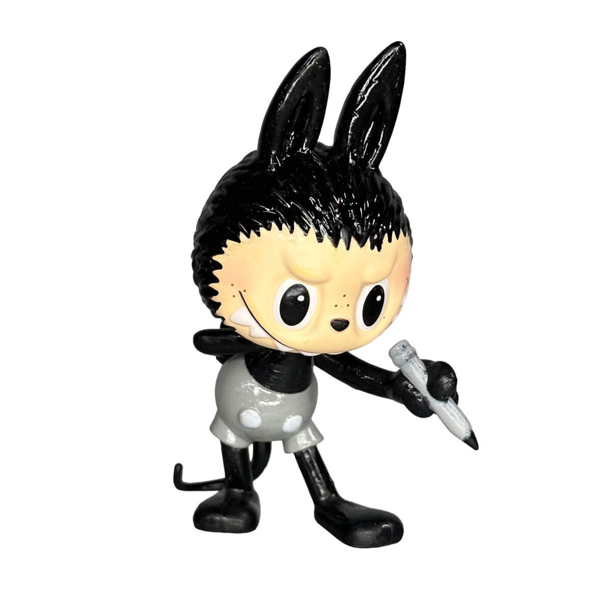 Labubu as Mickey drawing created by Teeewizzle (Thad Wilkes)