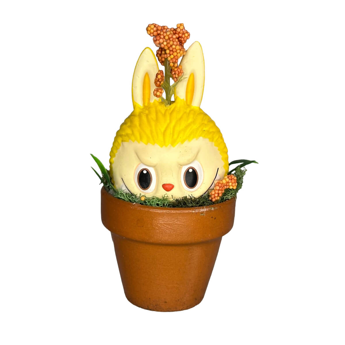 Labubu flower pot created by Teeewizzle (Thad Wilkes)