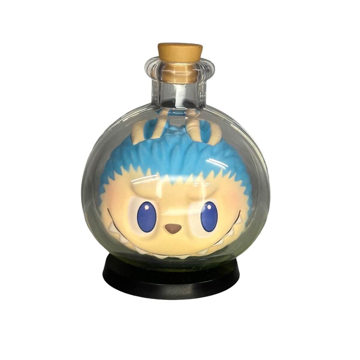 Labubu head in bottle black base created by Teeewizzle (Thad Wilkes)