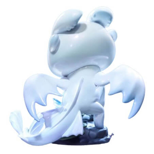 Light Fury Labubu - How To Train Your Dragon created by DreamWorks ...