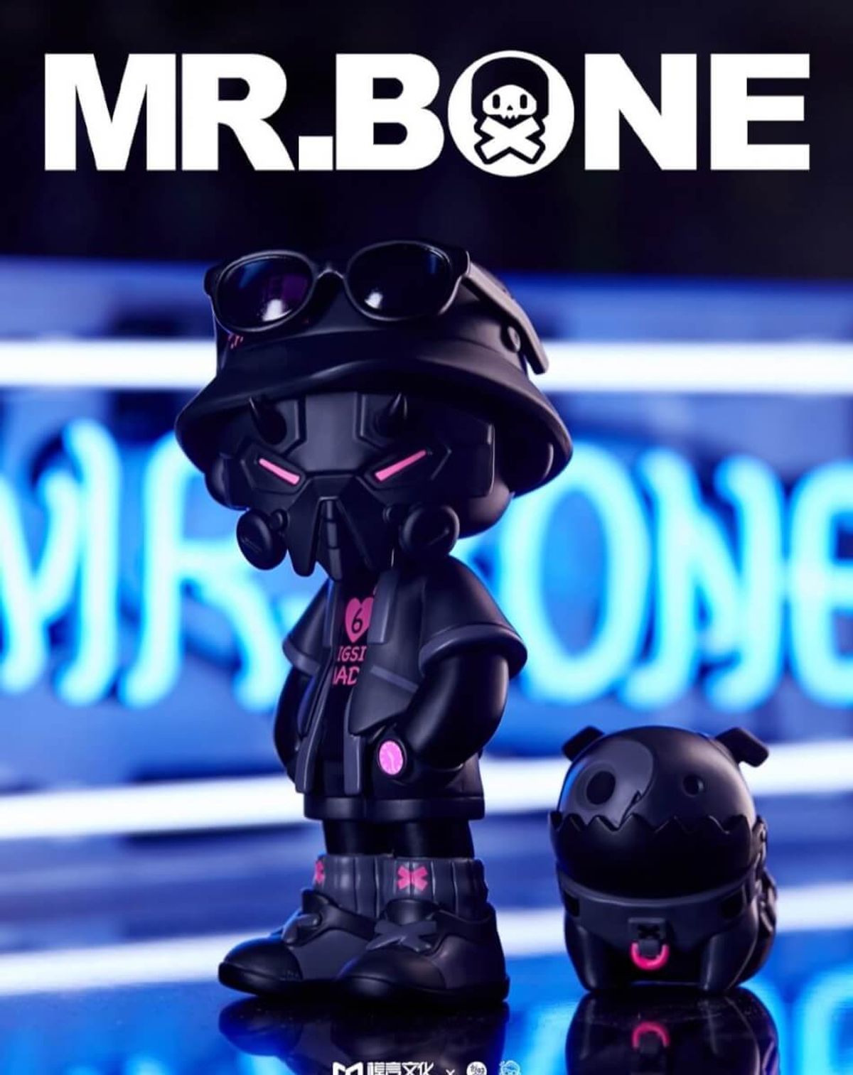 MR. BONE Camping Wayne (Super Secret) created by D.A.T. Studio