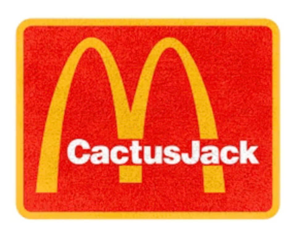 Maccas Arches Rug Red created by McDonald's, Cactus Jack