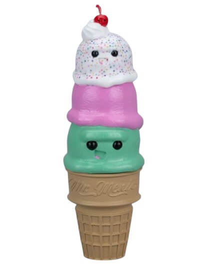 Mento Triple Scoop - Mint, Bubblegum,Birthday Cake created by Mr. Mento