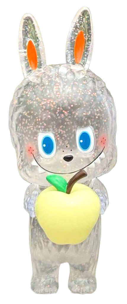 Mini Labubu Merry Ville Clear with GID Apple created by Kasing Lung