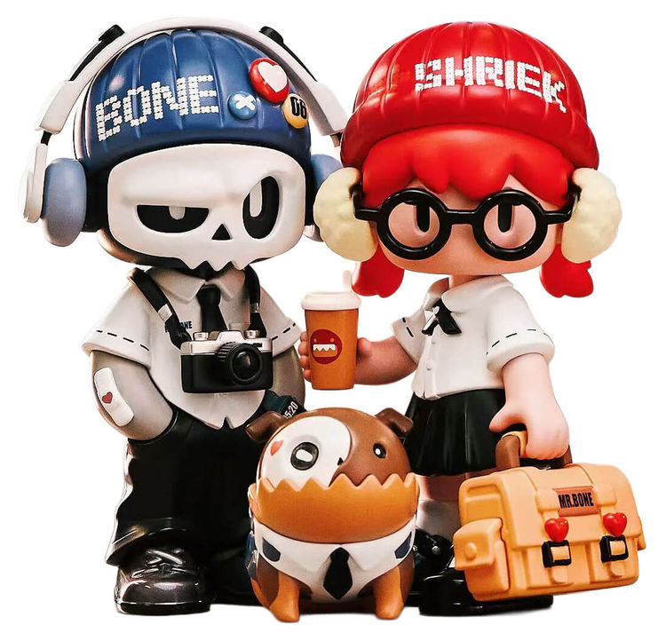 MR. BONE Camping Wayne (Super Secret) created by D.A.T. Studio