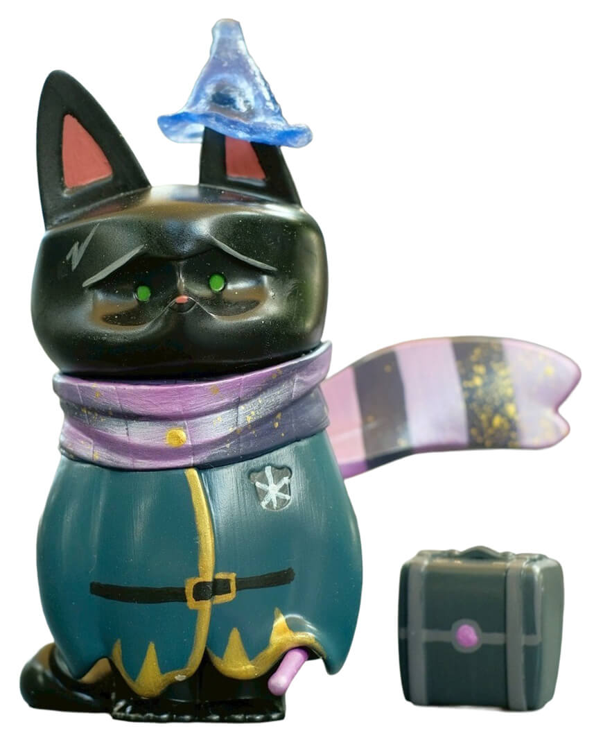 P-Pet Xeno Fox Black Moon Twins created by Mr. Orange