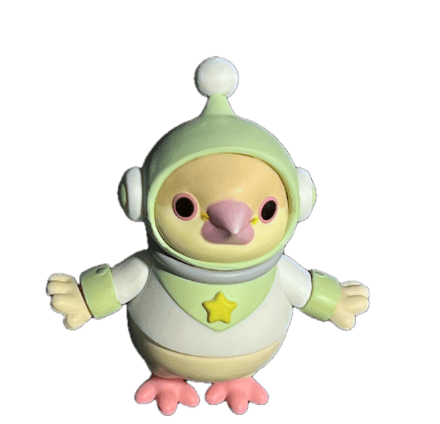 Petit Bird Gachapon Figure – Green created by Mochi Mochi Nao