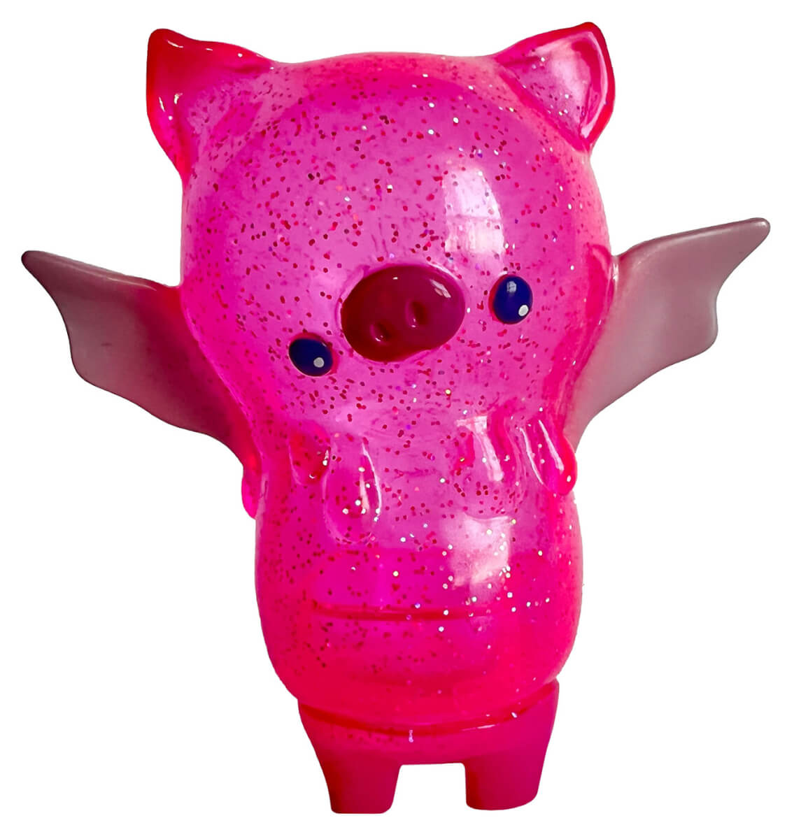 Poggy Clear Pink Glitter created by Bite Morph