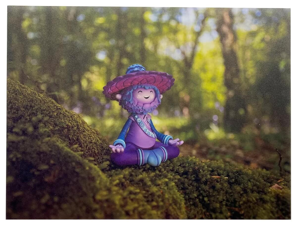 Purple Wizard Photo Print created by Miss Muju