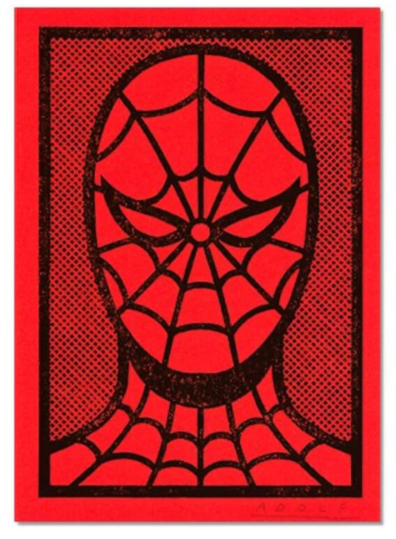 SPIDER-MAN - Right side up created by Famous Adolf (Adolf Rodriguez)
