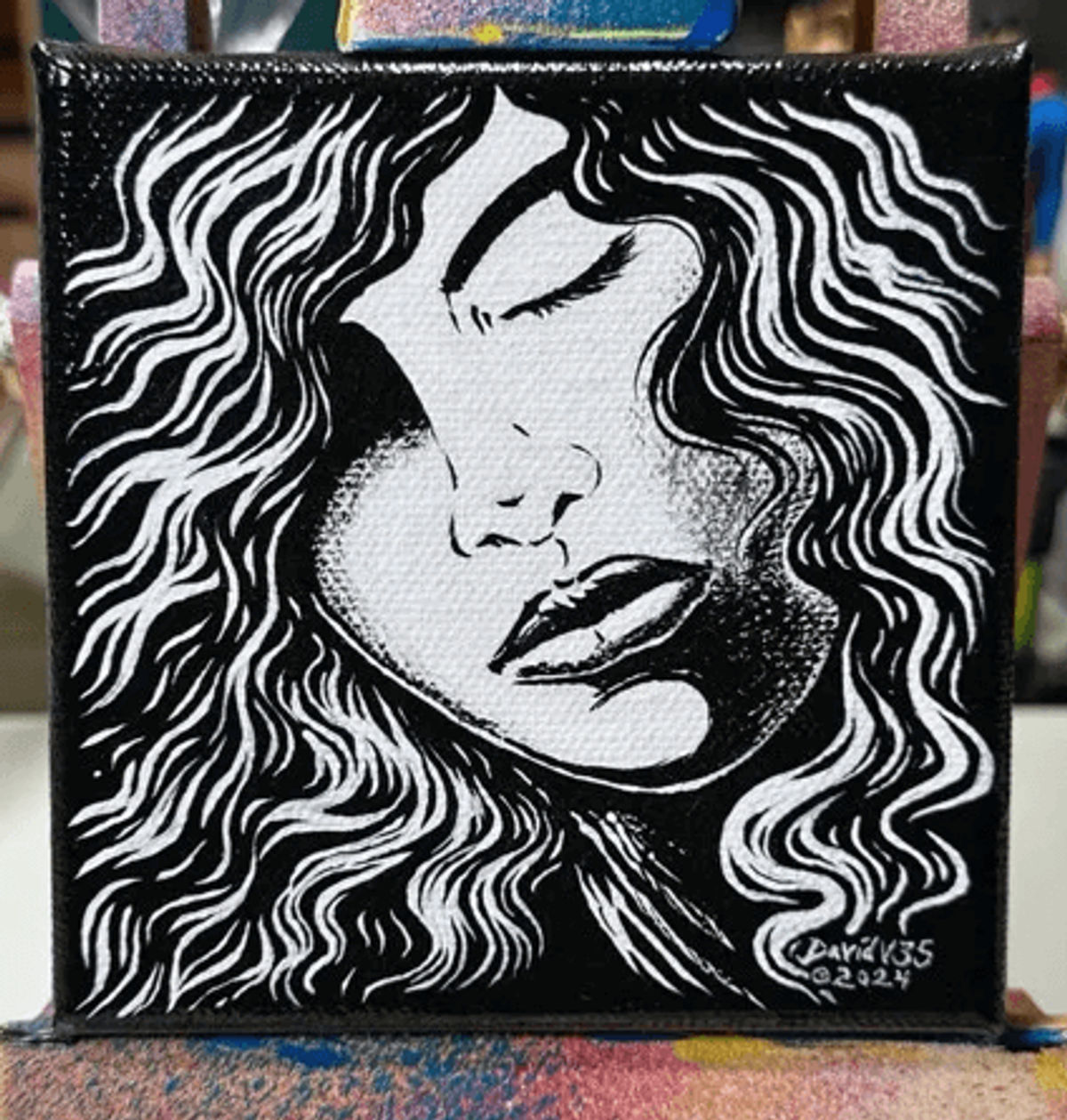 Sleeping Muse created by David V35